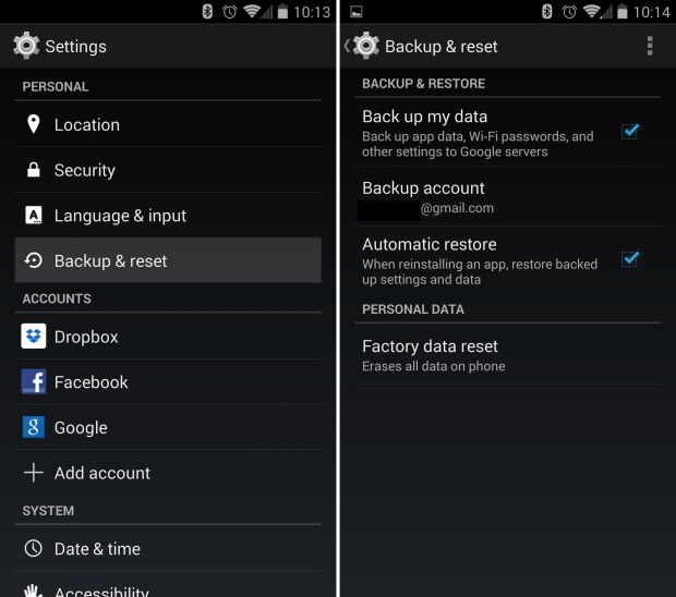 How To Backup Android To Google
