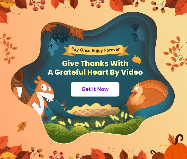 SFX for Thanksgiving Videos | Pay Once Enjoy Forever!