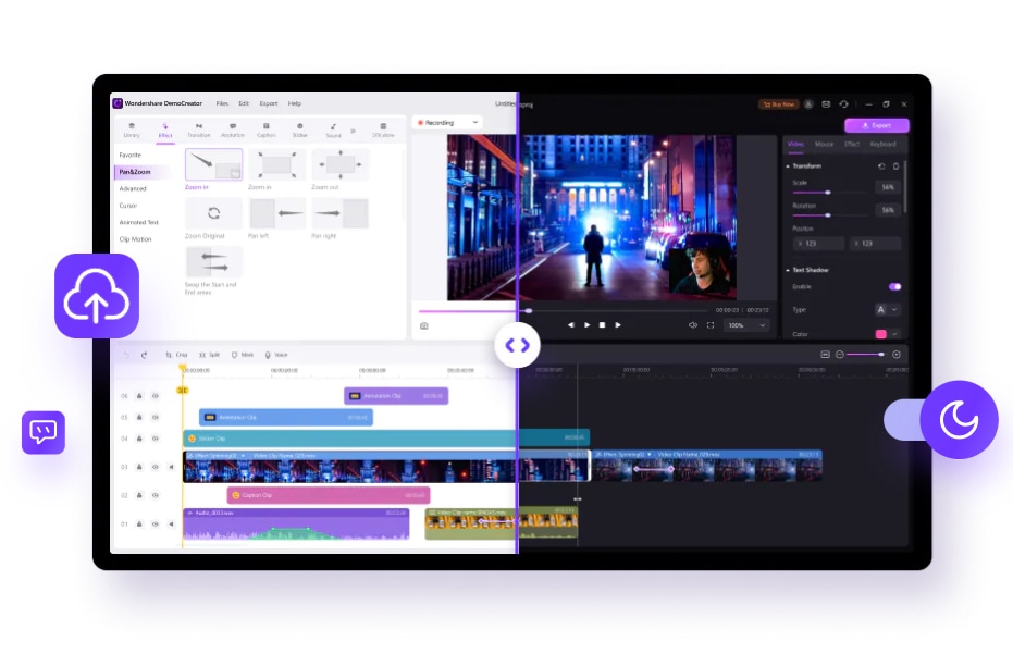 Simple Video Editor for Windows and Mac | Wondershare DemoCreator