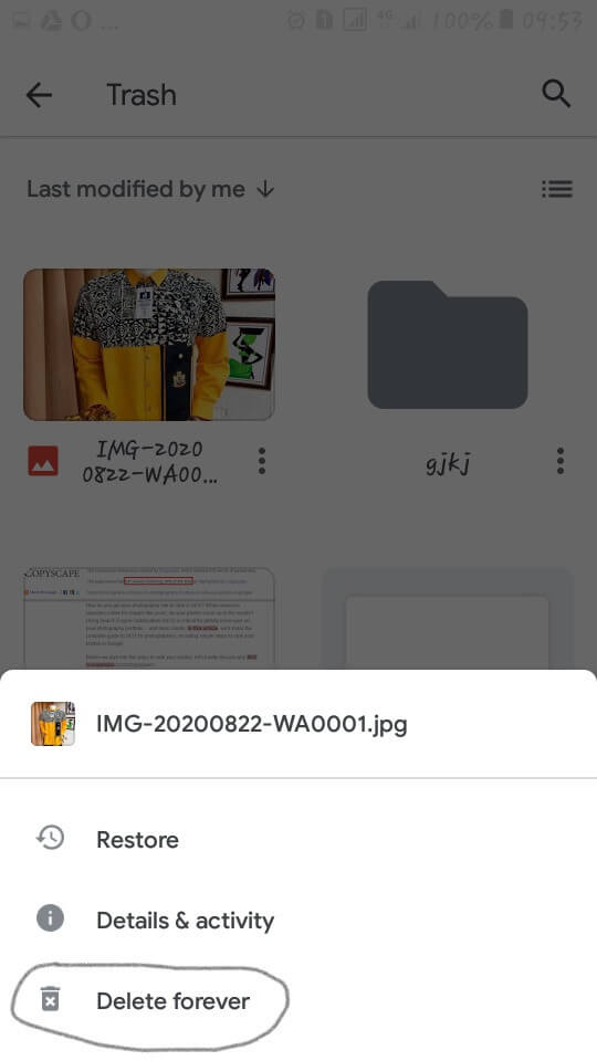 Guide For How To Delete Photos From Google Drive 2020 Dr Fone