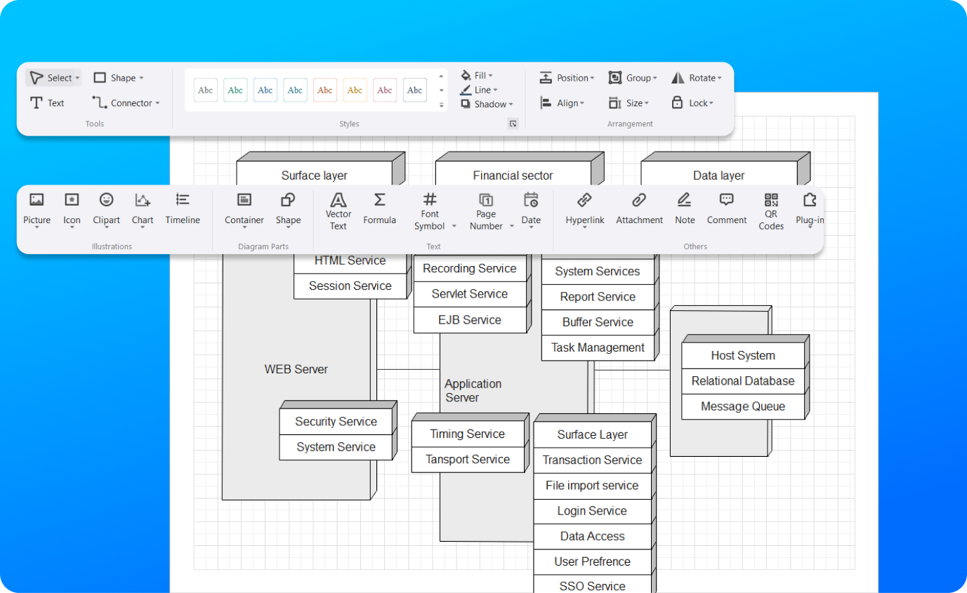 Free Online Architecture Diagram Maker Free Online Architecture Diagram Maker
