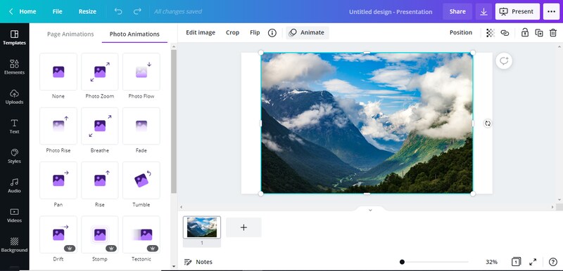 Animate Graphics In Canva
