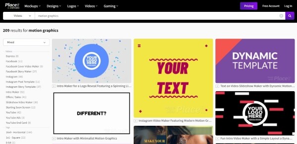 10 Free Motion Graphics Templates Sites For Adode Video Software