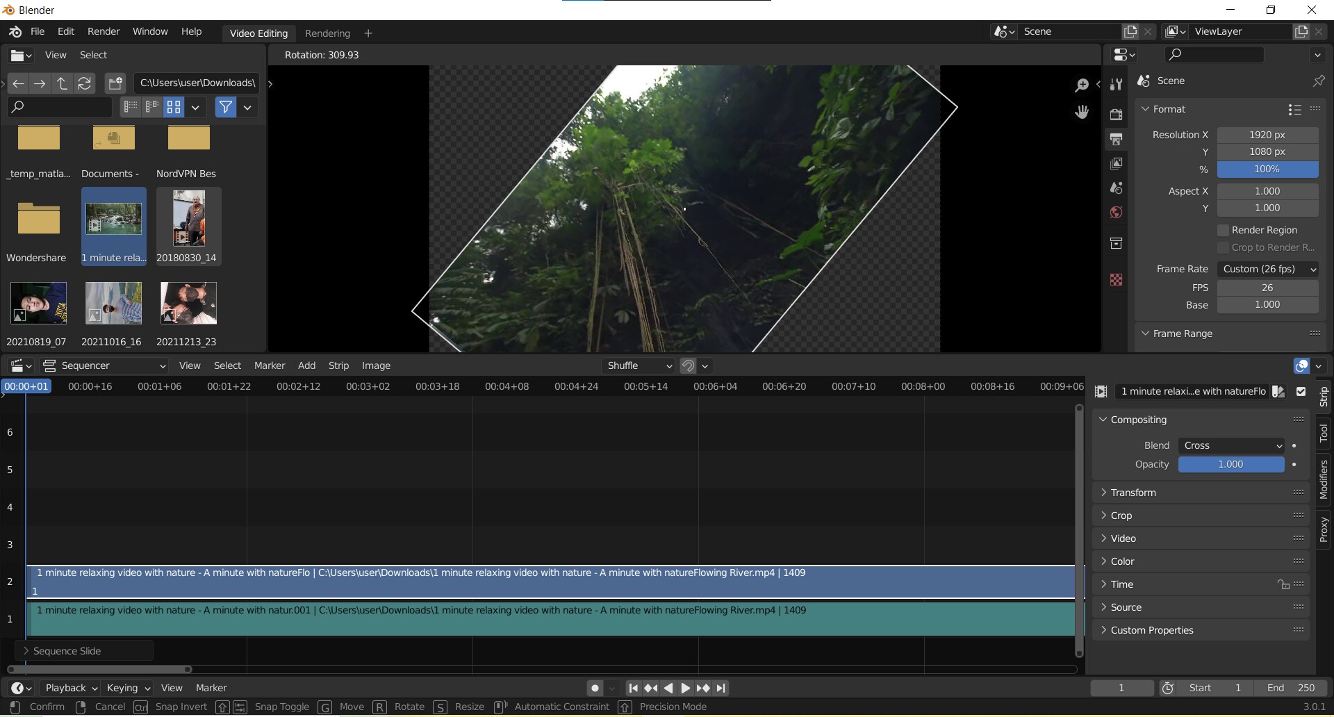 Detailed Guide To Rotate Videos In Blender