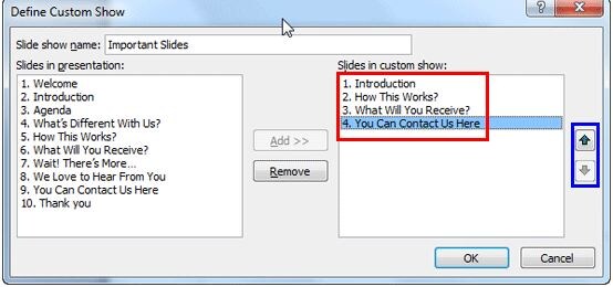 How To Make A Custom Slide Show In PowerPoint