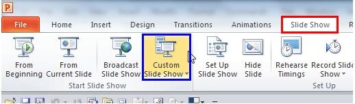How To Make A Custom Slide Show In PowerPoint