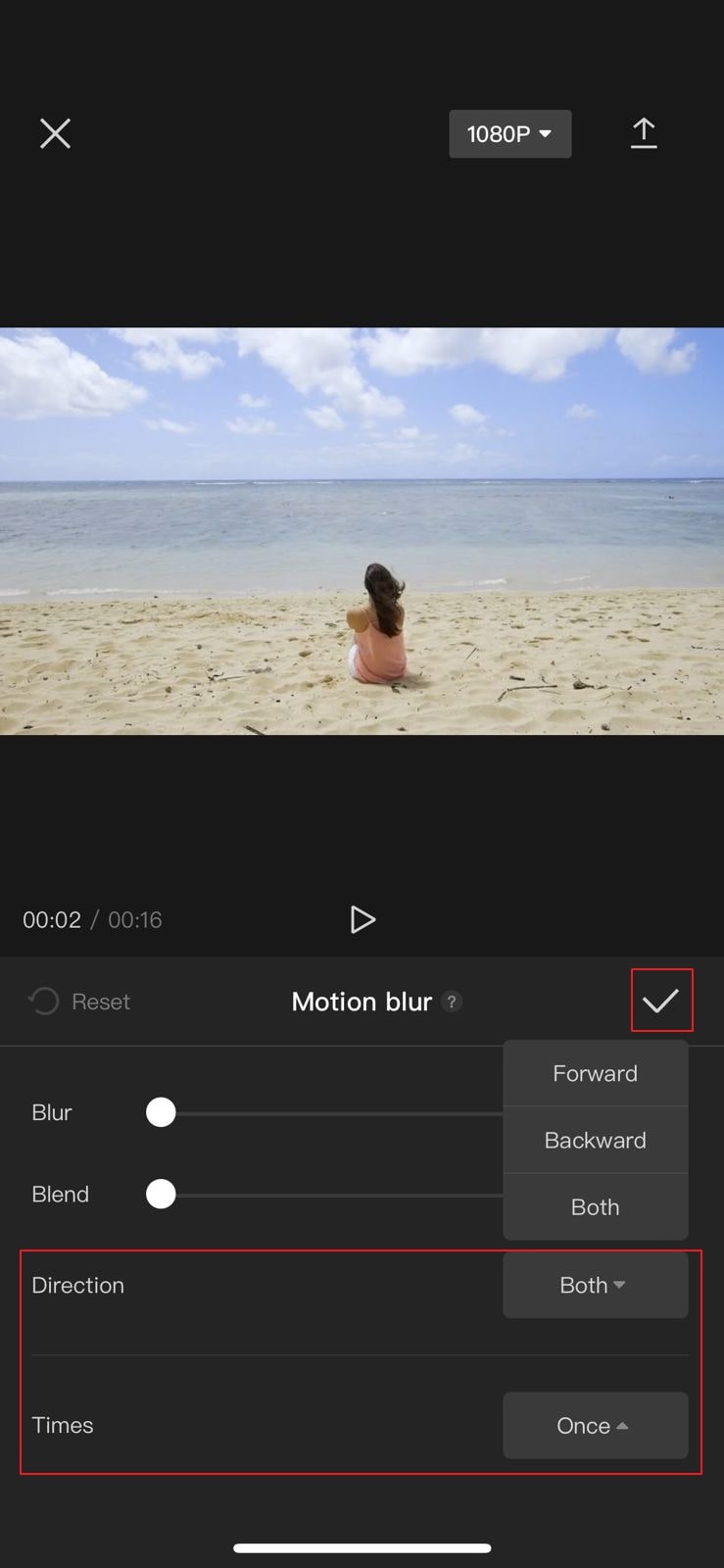 How To Add Motion Blur On CapCut iPhone Android 