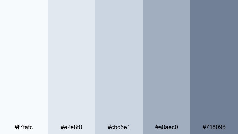 The Best 15 White Silver Color Palette Ideas for Video & Design