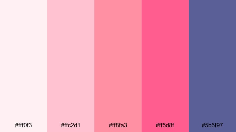The Best 15 Red Pink Color Palette Ideas for Video & Design