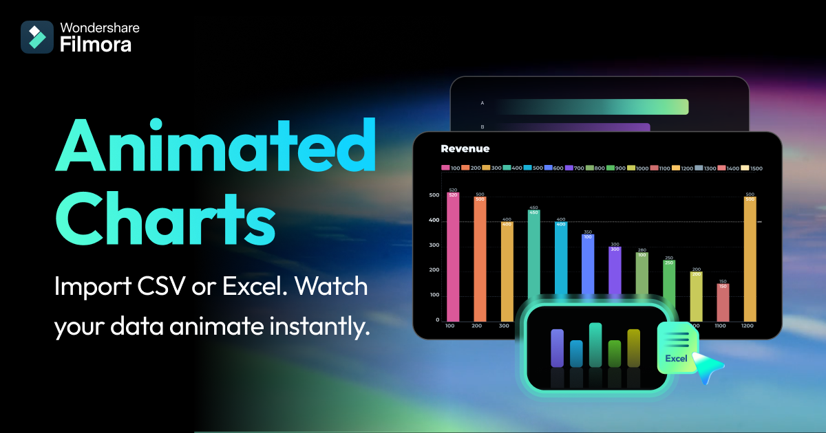 Animated Charts Marker: Create Chart & Graph Animation for Videos