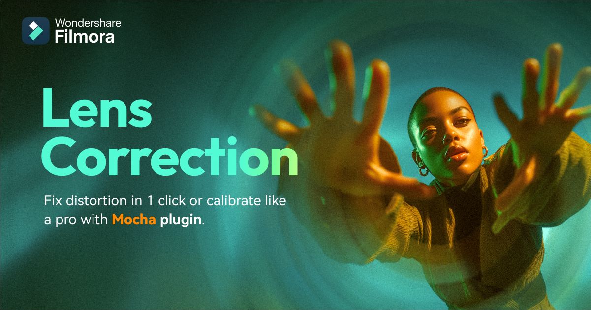 Lens Correction - Fix Lens Distortion Easily in Filmora