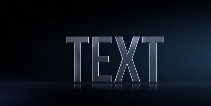 How To Make 3D Text With After Effects template And Plug in Included 