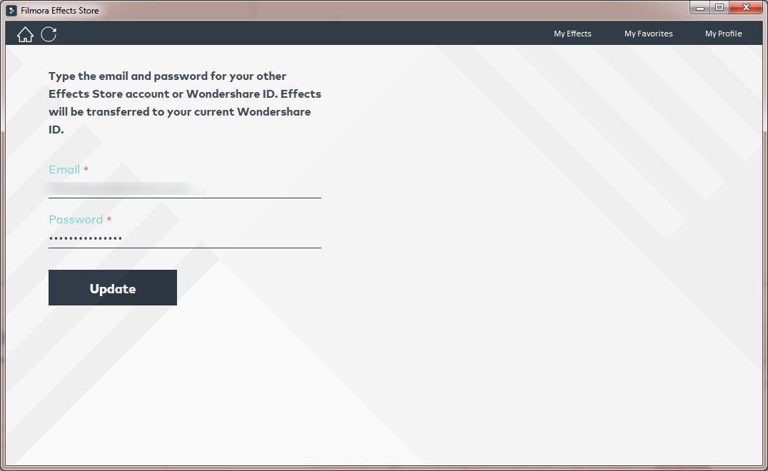 Access to Filmora's Effects
