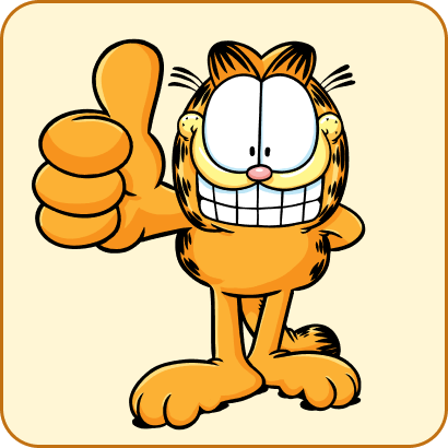 Defeat Mondays with Garfield
