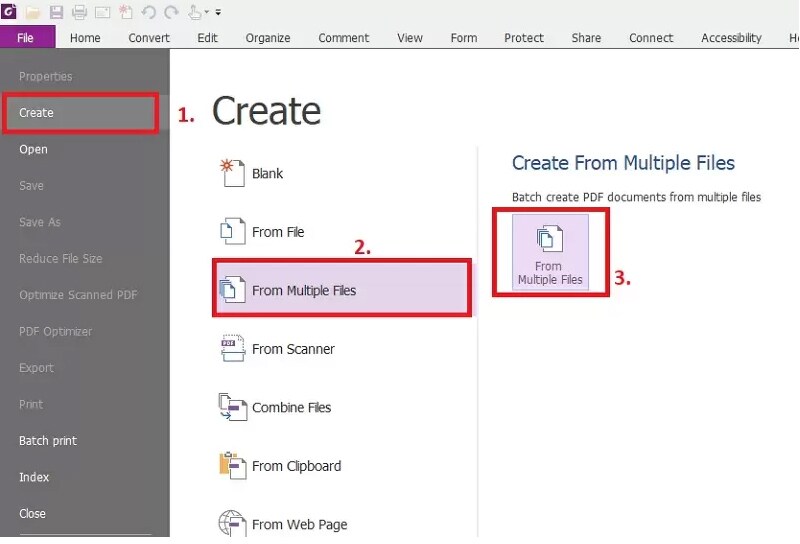Merge PDF Files Using Foxit PDF Editor