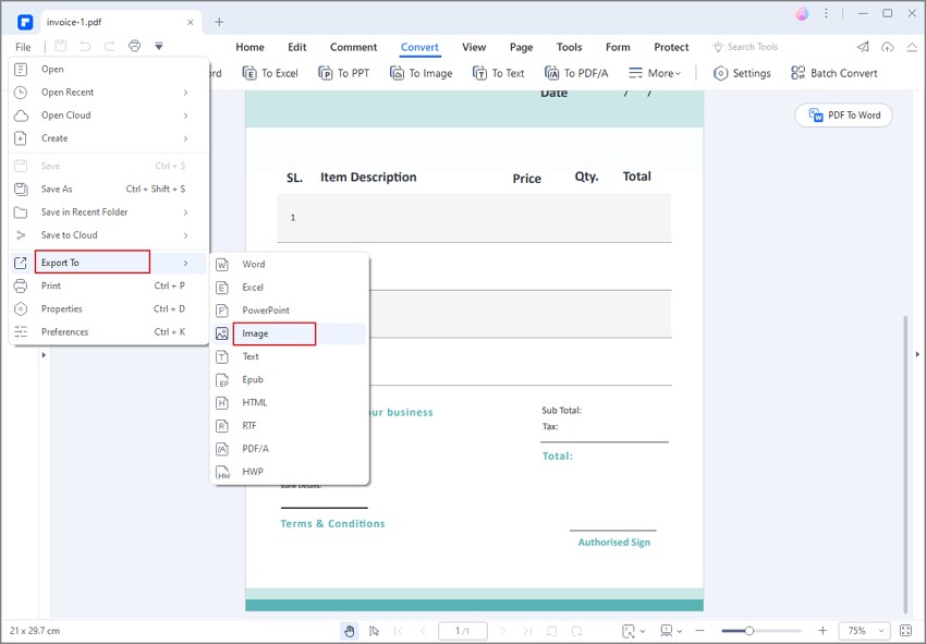 Three Different Ways To Save PDF As Image