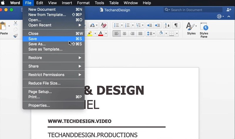 Method To Make A Word Document A PDF Easily And Quickly