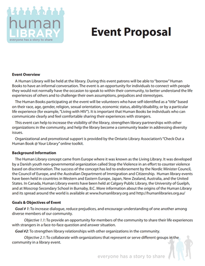 Event Proposal Template Free Download Create Edit And Print