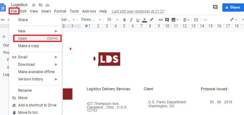 Method To Rotate Text In Google Docs