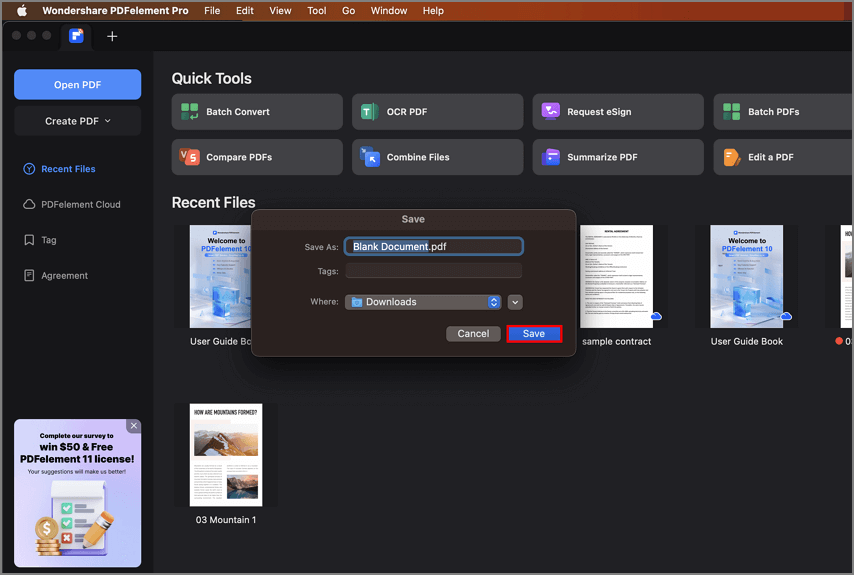 How To Create Blank PDF On Mac