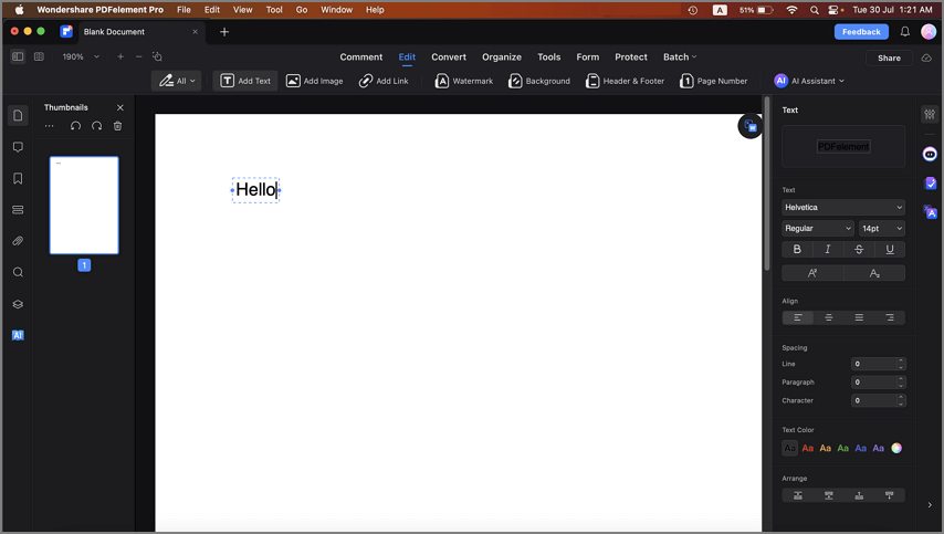 How To Create Blank PDF On Mac
