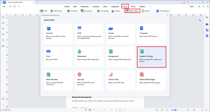 How To Add Header Or Footer To PDF