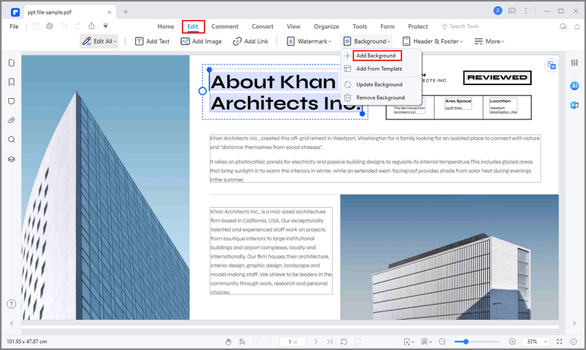 Easy Way To Create PDF With Transparent Background
