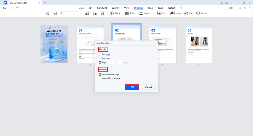 How To Insert Page In PDF