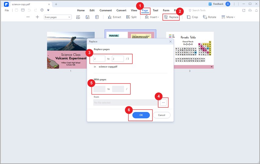 How To Replace Page In PDF