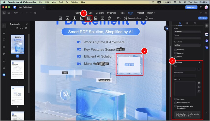 How To Make A PDF Fillable On Mac Manually
