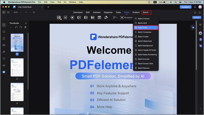 Print Multiple PDFs At Once On Mac