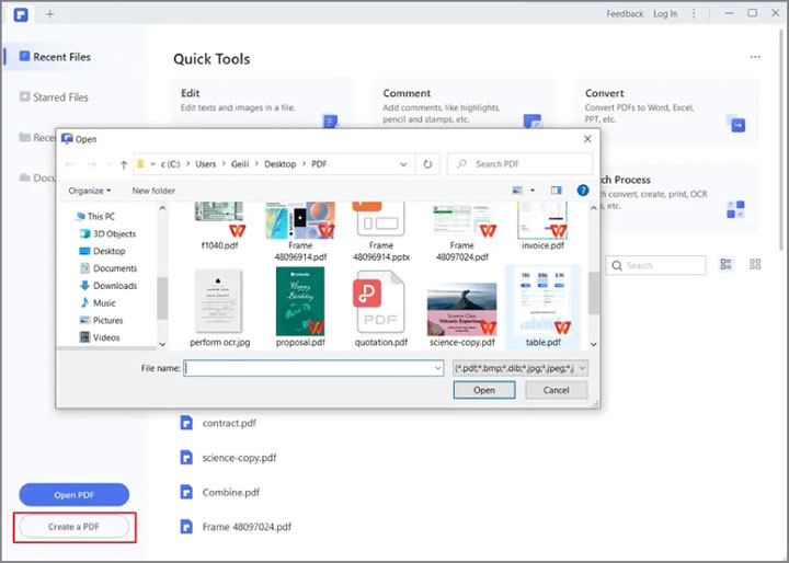 Create PDF From JPG Including From Single Or Multiple Images