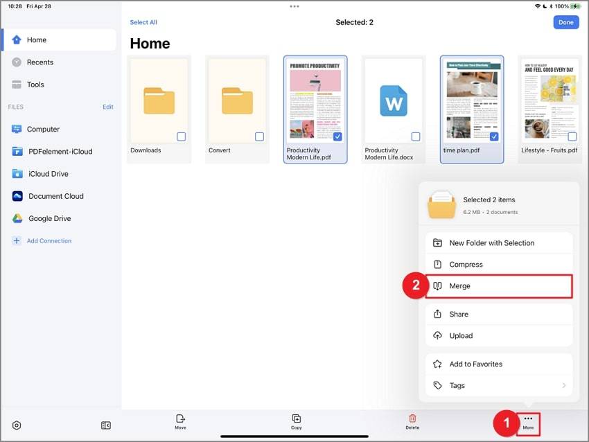 How To Merge PDF Files Free On IPhone And IPad