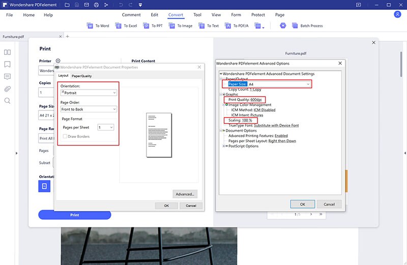Method To Print Double Sided PDF With Best PDF Printer Wondershare 