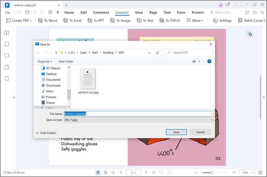 Trois M thodes Pour Enregistrer Un PDF En JPEG