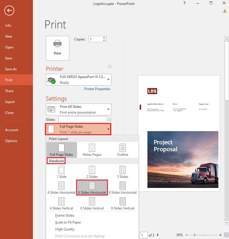 How To Print Multiple Slides On One Page In PowerPoint