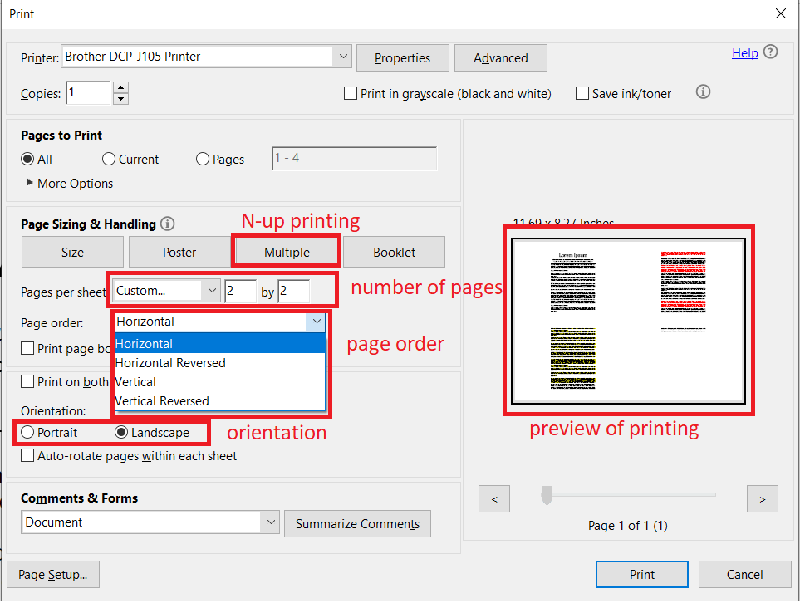 How To Print Multiple Pages On One Page Back To Back At Tarvioletblog Blog