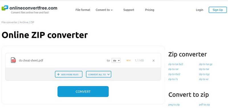  How To Convert PDF To ZIP File 100 Free