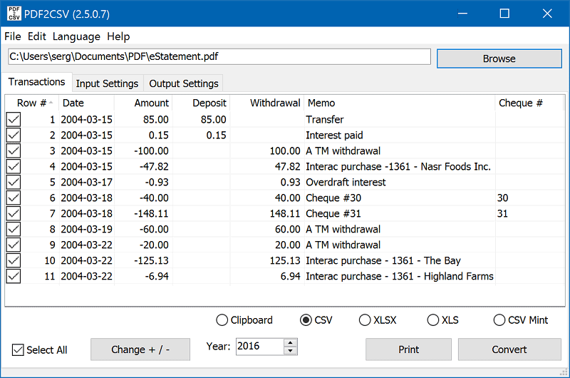 Proprietario Longitudine Maglione Csv File Converter To Pdf Anno 