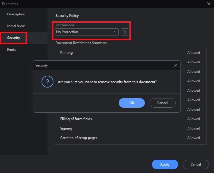 Unlocking A Password Protected PDF Document And Saving It Unlocking A Password Protected PDF Document And Saving It