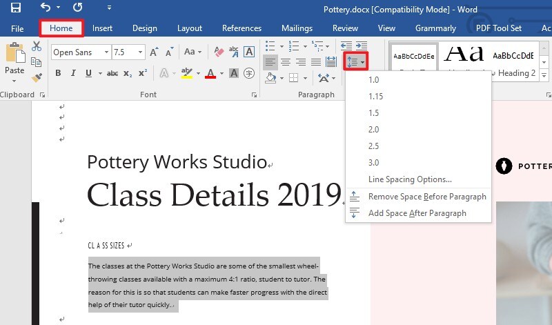 How To Reduce Space Between Lines In Word