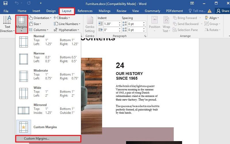 How To Change The Margins In Word 2003 Philenas