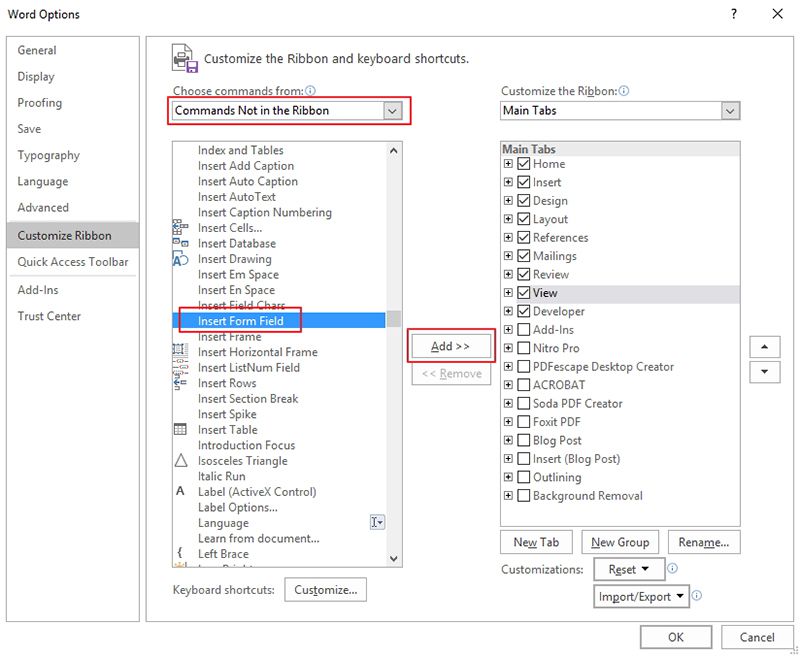 Steps To Create Word Drop Down List In 2021