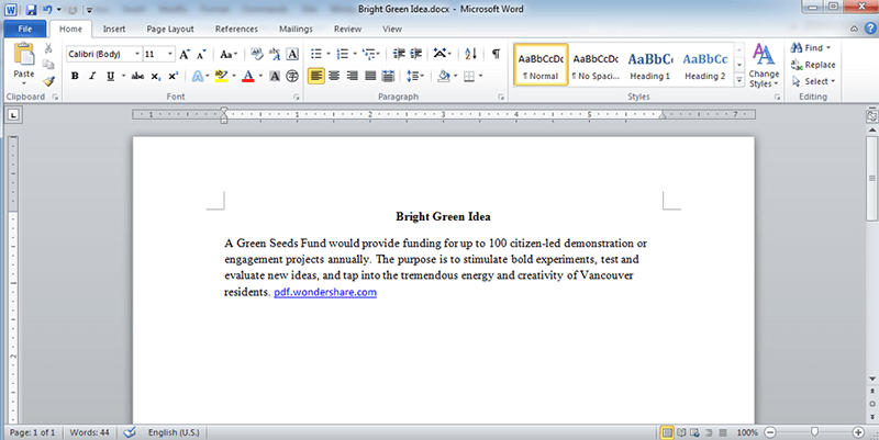 Create A Hyperlink In Word That Will In Pdf Toyspassl