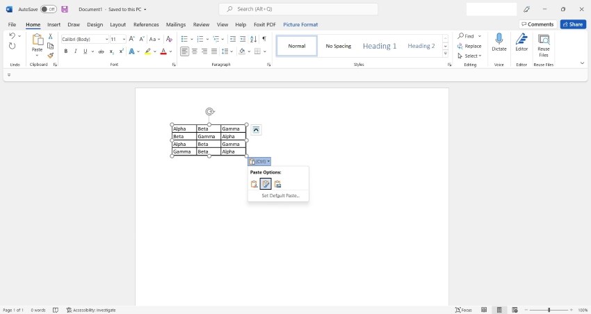 How To Paste From Pdf Excel Table Word And Rotate Text Brokeasshome