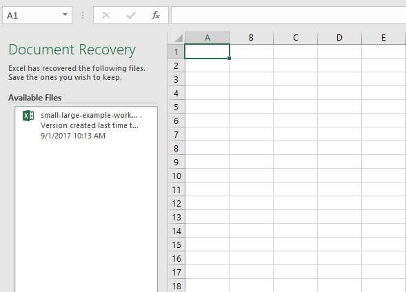 Excel File Recovery How To Recover Deleted Excel Files