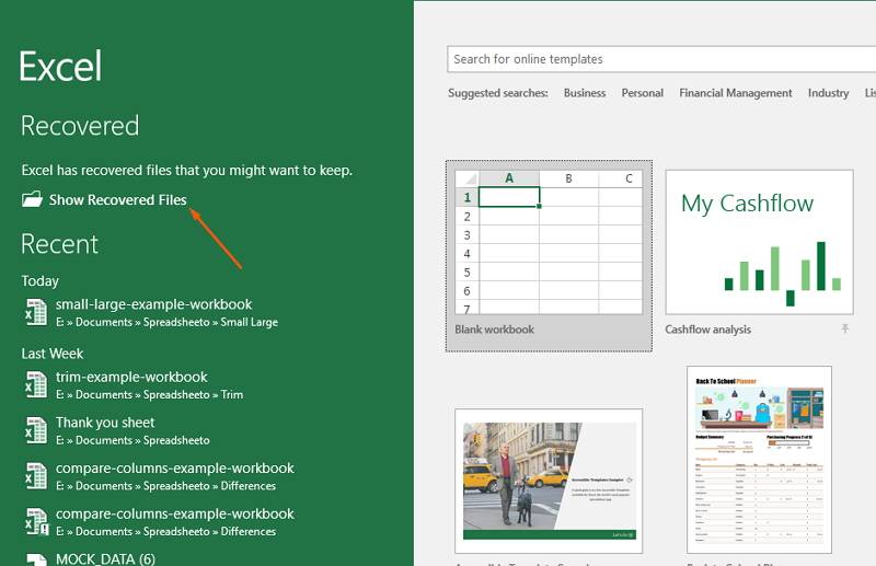 Excel File Recovery How To Recover Deleted Excel Files