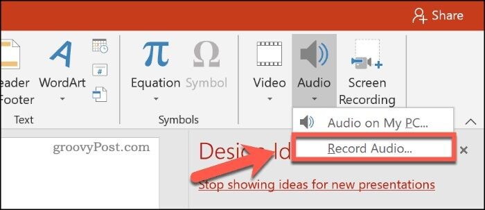 Schick Papier Schlauch Powerpoint Als Video Mit Ton Schreibtisch Stabil Mark