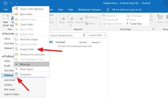 Como Corrigir N o Poss vel Excluir E mails Do Outlook 