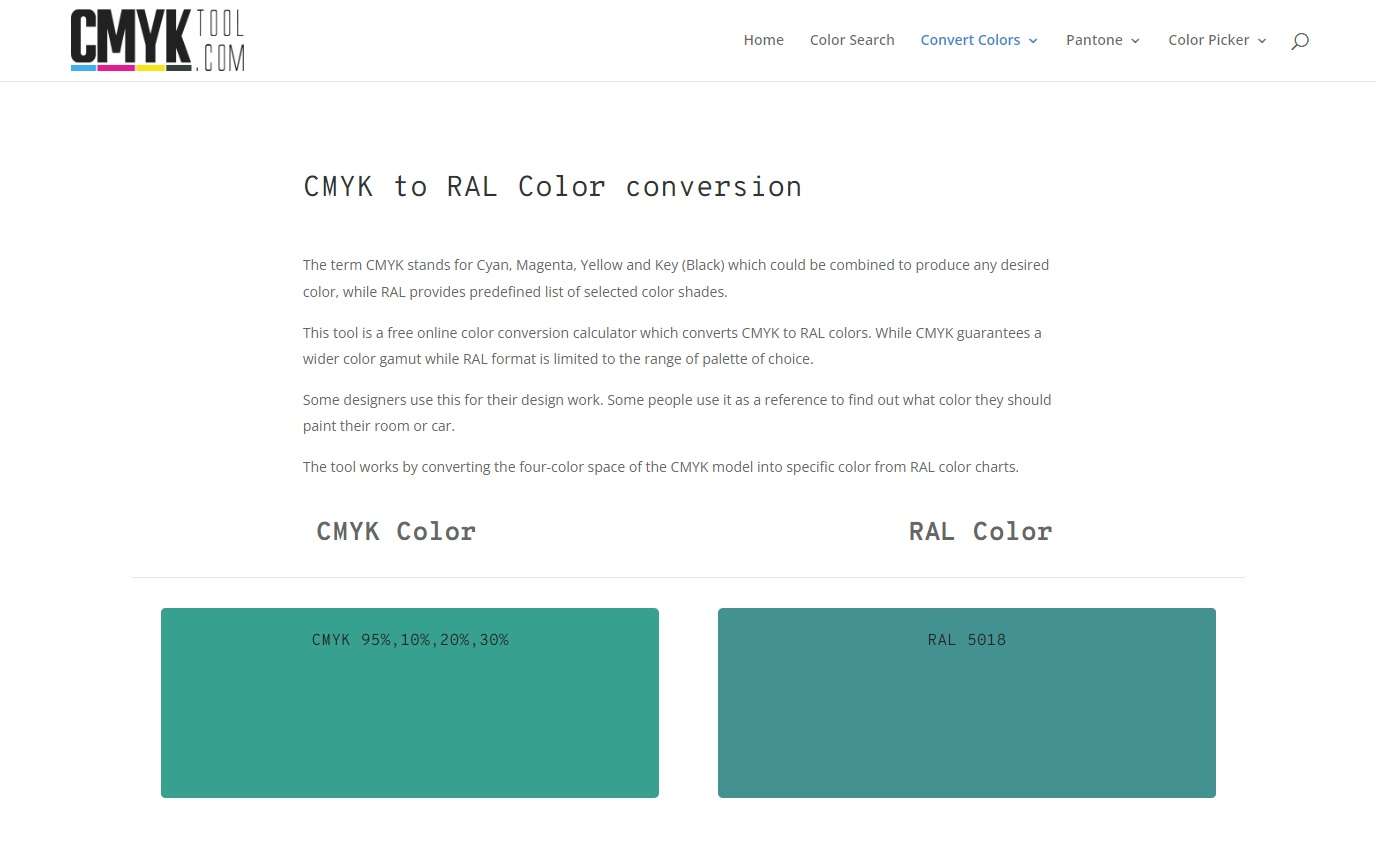 Color Consistency How To Convert CMYK System Artworks Into RAL